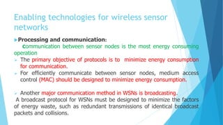 wireless sensor network | PPTX