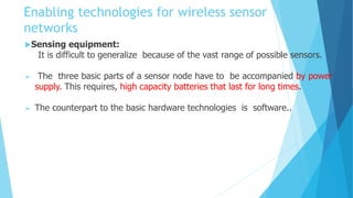 wireless sensor network | PPTX