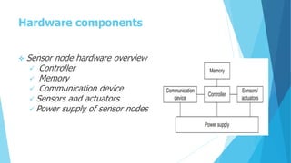 wireless sensor network | PPTX