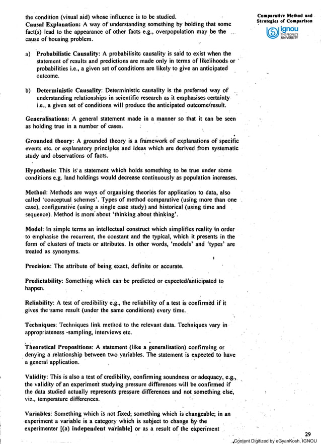 Unit 2 Comparative methods and Approaches | PDF | Science