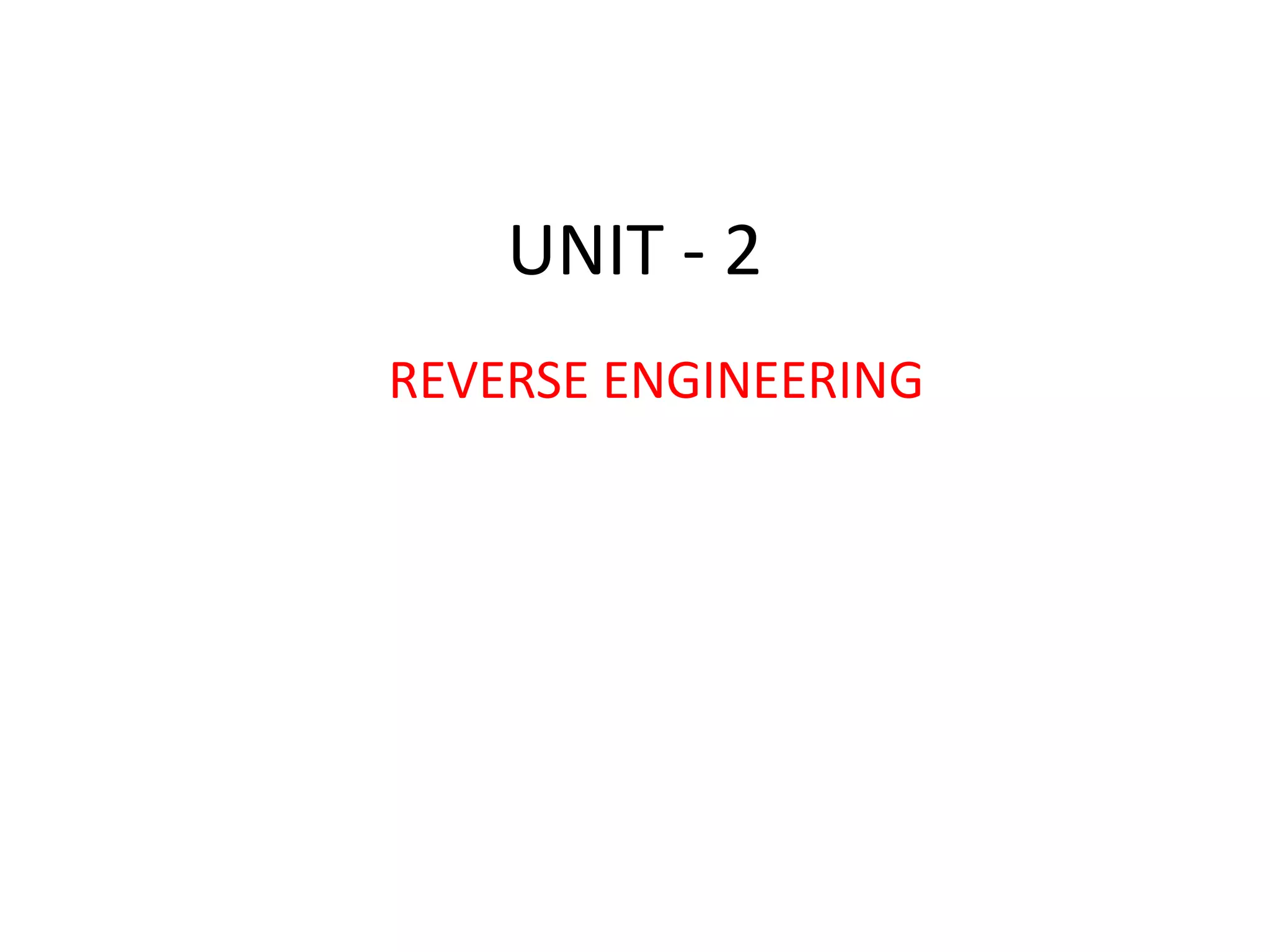 3D PRINTING - REVERSE ENGINEERING | PPTX