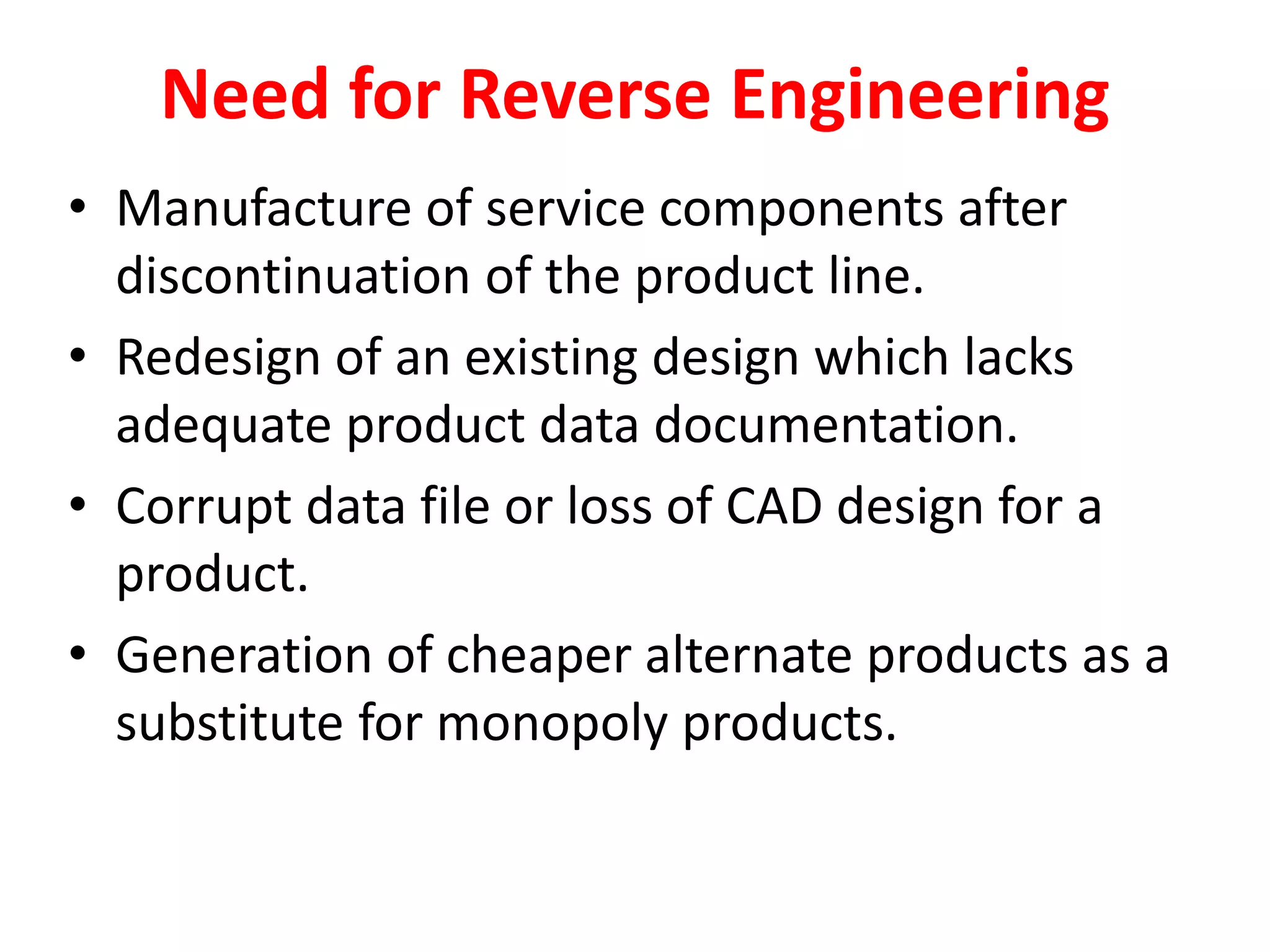 3D PRINTING - REVERSE ENGINEERING | PPTX