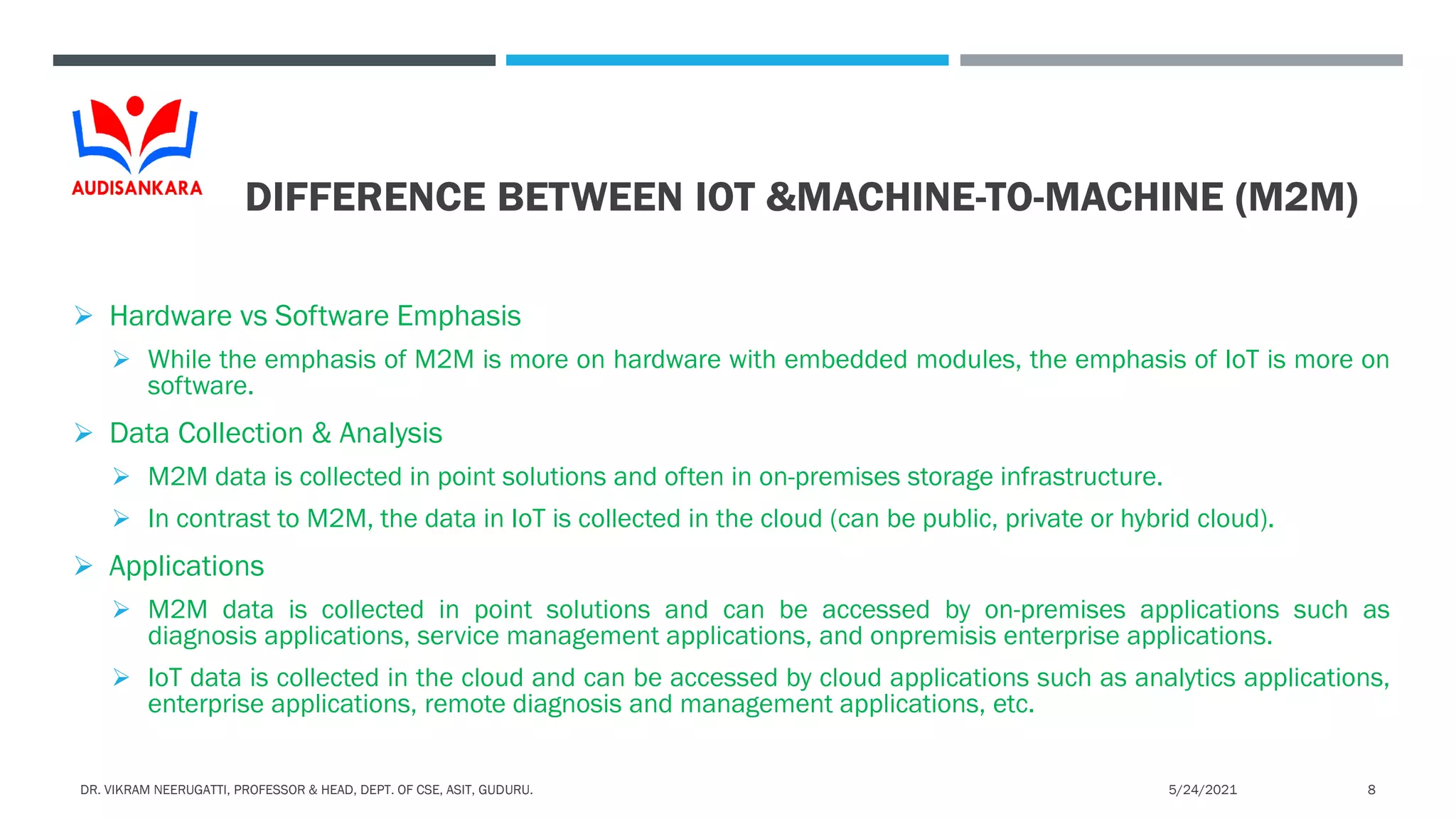 IoT, M2M and IoT System Management | PDF