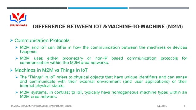 IoT, M2M and IoT System Management | PDF
