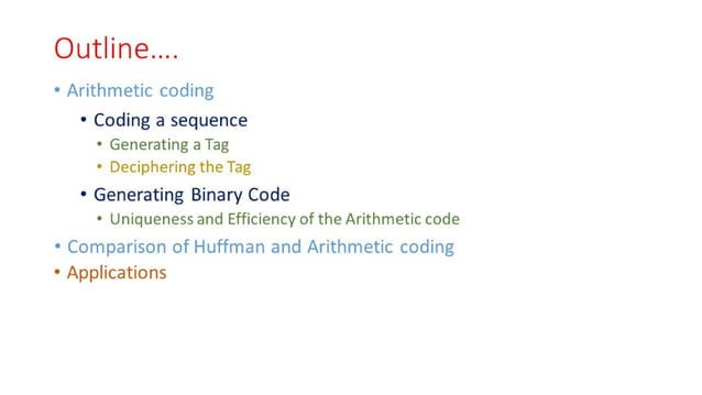 DC - Unit - 2 - Huffman Coding | PPT