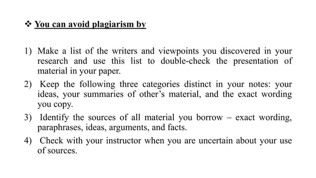 Plagiarism and Academic Integrity | PPT