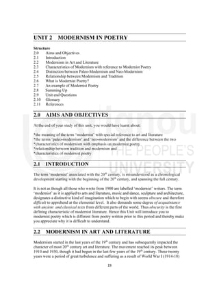 Unit-2.pdf | Poetry | Books and Literature