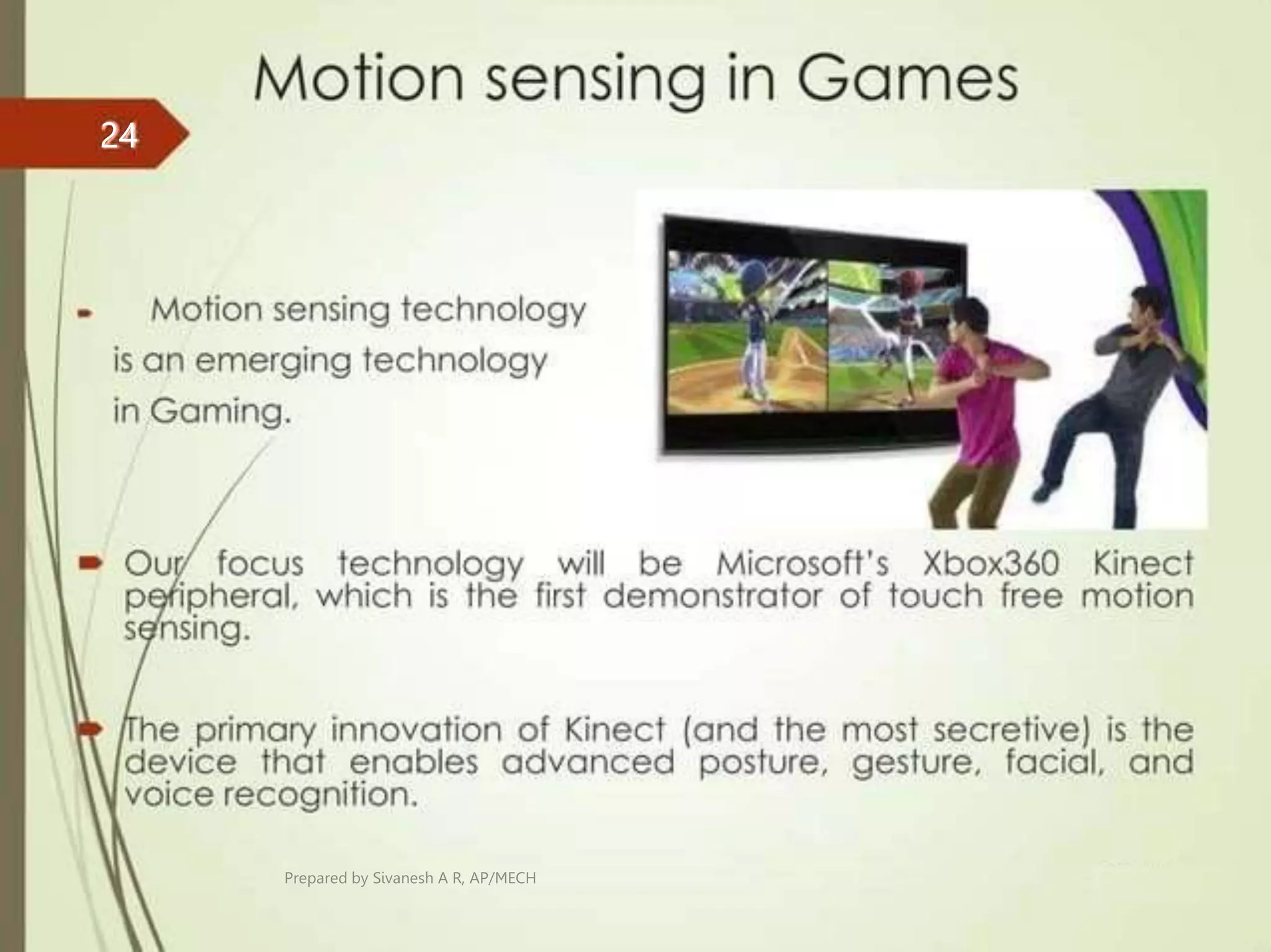 UNIT II - MOTION, PROXIMITY AND RANGING SENSORS | PPTX