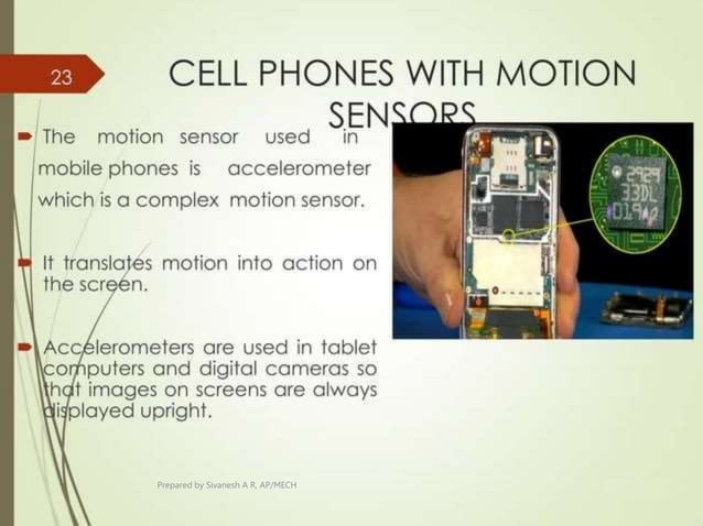 UNIT II - MOTION, PROXIMITY AND RANGING SENSORS | PPTX