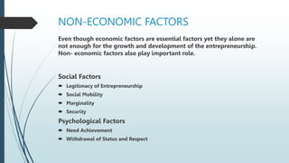 Entrepreneurship Growth | PPTX