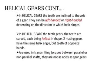 20ME602- DTS-UNIT-II-DESIGN OFSPUR GEAR AND PARALLEL AXIS HELICAL GEAR.ppt