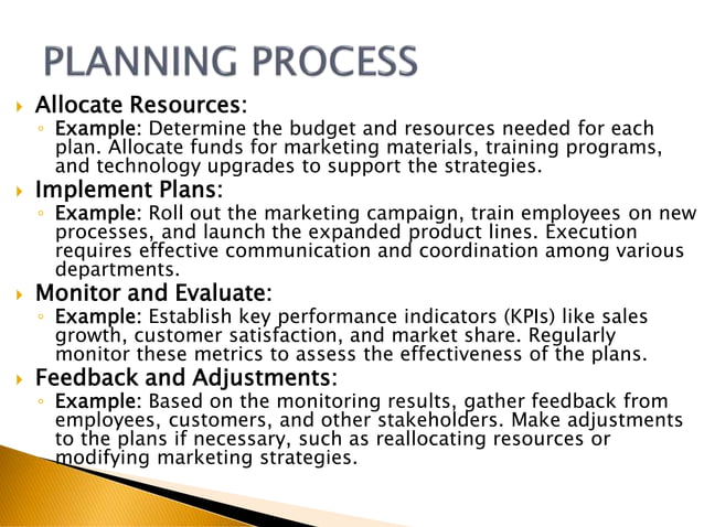 Planning & Concept of Objectives,.Types of Planning,Principles of ...