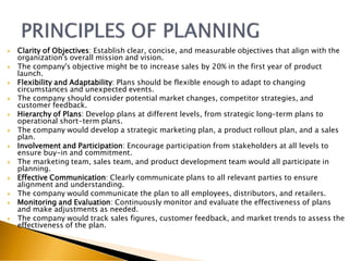 Planning & Concept of Objectives,.Types of Planning,Principles of ...