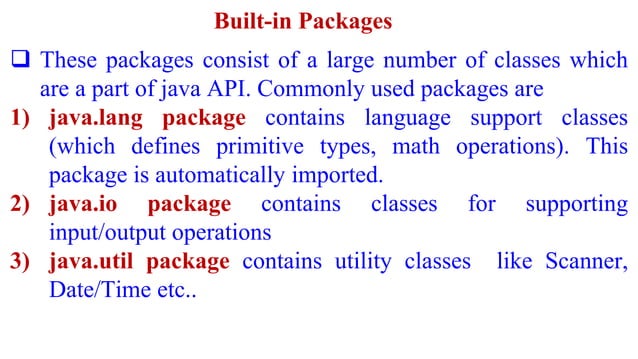 UNIT-2.pptx CS3391 Inheritance , types, packages and Interfaces | PPTX | Programming Languages ...