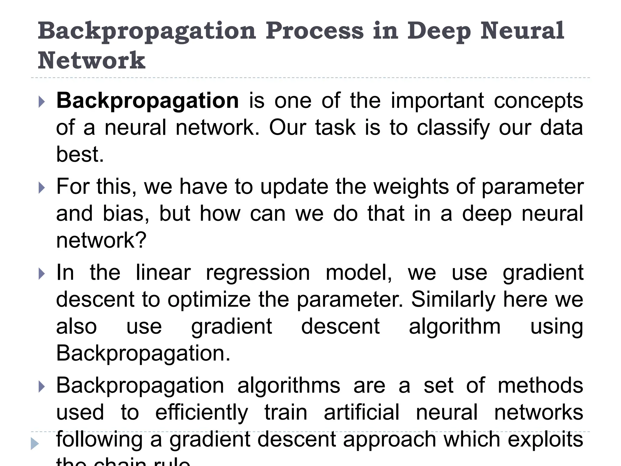 Deep learning Techniques JNTU R20 UNIT 2 | PPTX