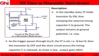 unit-2.1.pdf 555 TIMER INTEGRATED CIRCUIT | PDF
