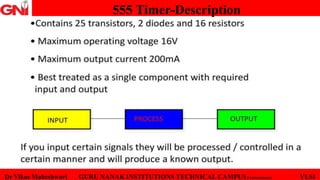 unit-2.1.pdf 555 TIMER INTEGRATED CIRCUIT | PDF