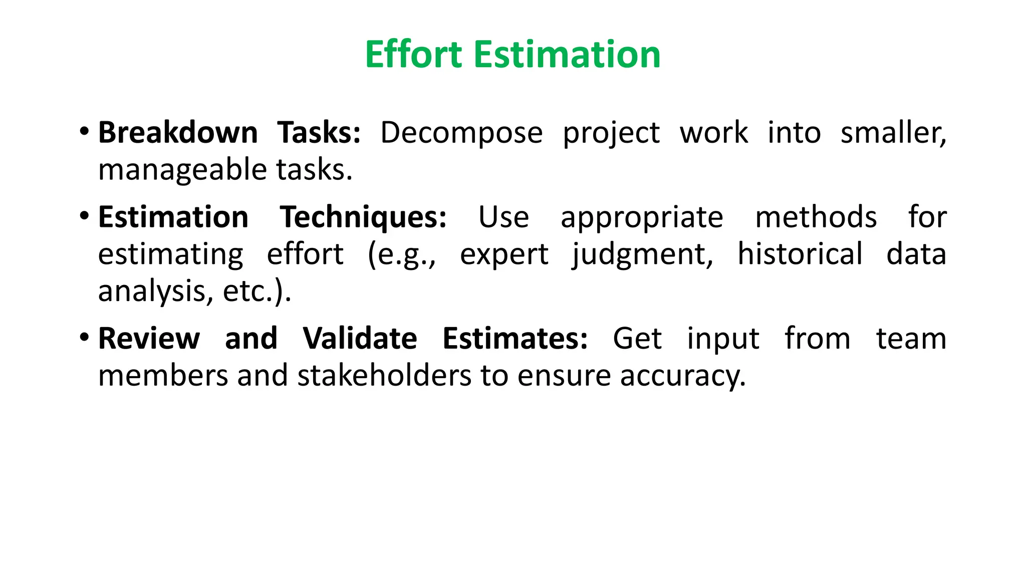 Step Wise Project Planning: Project Scope, Objectives, Infrastructure ...