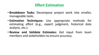 Step Wise Project Planning: Project Scope, Objectives, Infrastructure ...