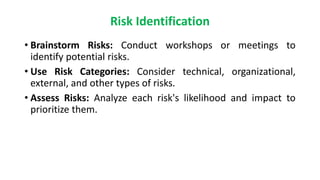 Step Wise Project Planning: Project Scope, Objectives, Infrastructure ...