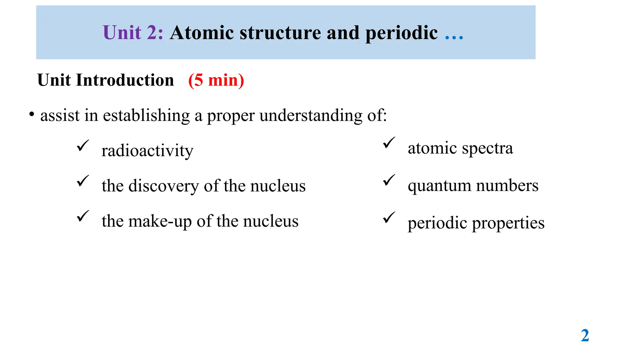 Atomic structure and periodic properties of the elements | PPTX