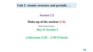 Atomic structure and periodic properties of the elements | PPTX