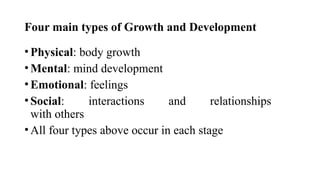 ppt for GNM And B.Sc Nursing Sudents (Growth And Development) | PPTX