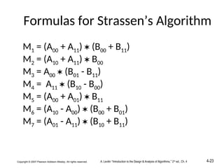 divide and conquer ppt in Design and Analysis of Algorithms | PPT