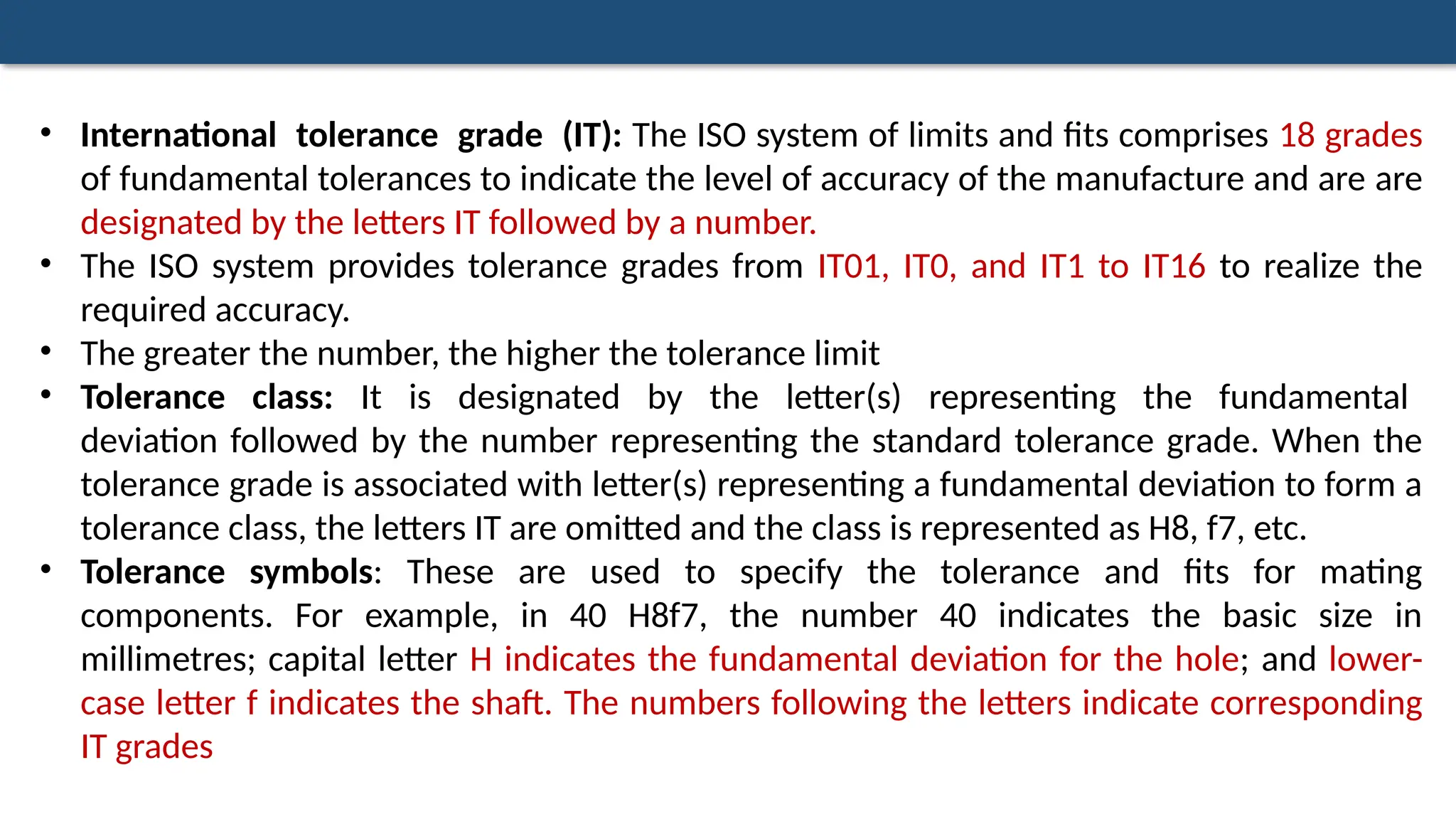 Metrology and Quality Control_ Limit, fit, tolerance | PPTX