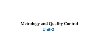 Metrology and Quality Control_ Limit, fit, tolerance | PPT