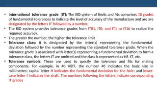 Metrology and Quality Control_ Limit, fit, tolerance | PPT