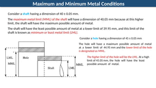 Metrology and Quality Control_ Limit, fit, tolerance | PPTX