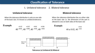 Metrology and Quality Control_ Limit, fit, tolerance | PPT