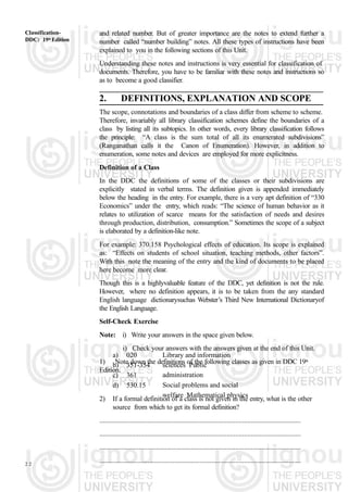 Class defination and its scope in library | PDF