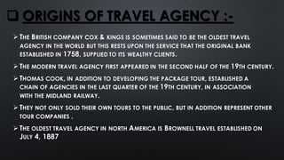 UNIT 2 OF TOURISM OPERATION OF TRAVEL AGENCY | PDF