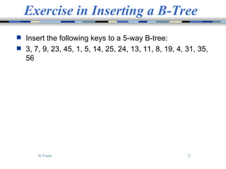 M.E - Computer Science and Engineering-Data structure B tree | PPT