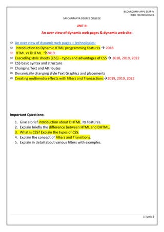UNIT-2.pdff na hdjsjqkiadndkwjsmdmakxkddnsn | PDF