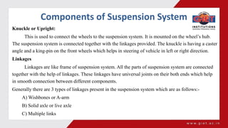 Automobile suspension system and types.pptx