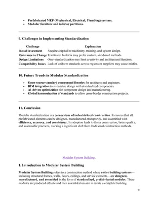 Construction Methods and Techniques-Modular Construction | PDF
