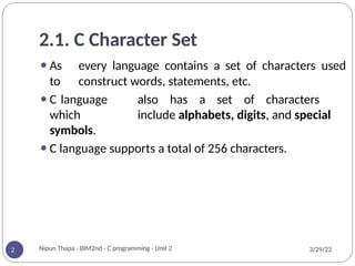 structured Programming Unit-2-Basic-Elements-of-C.pptx