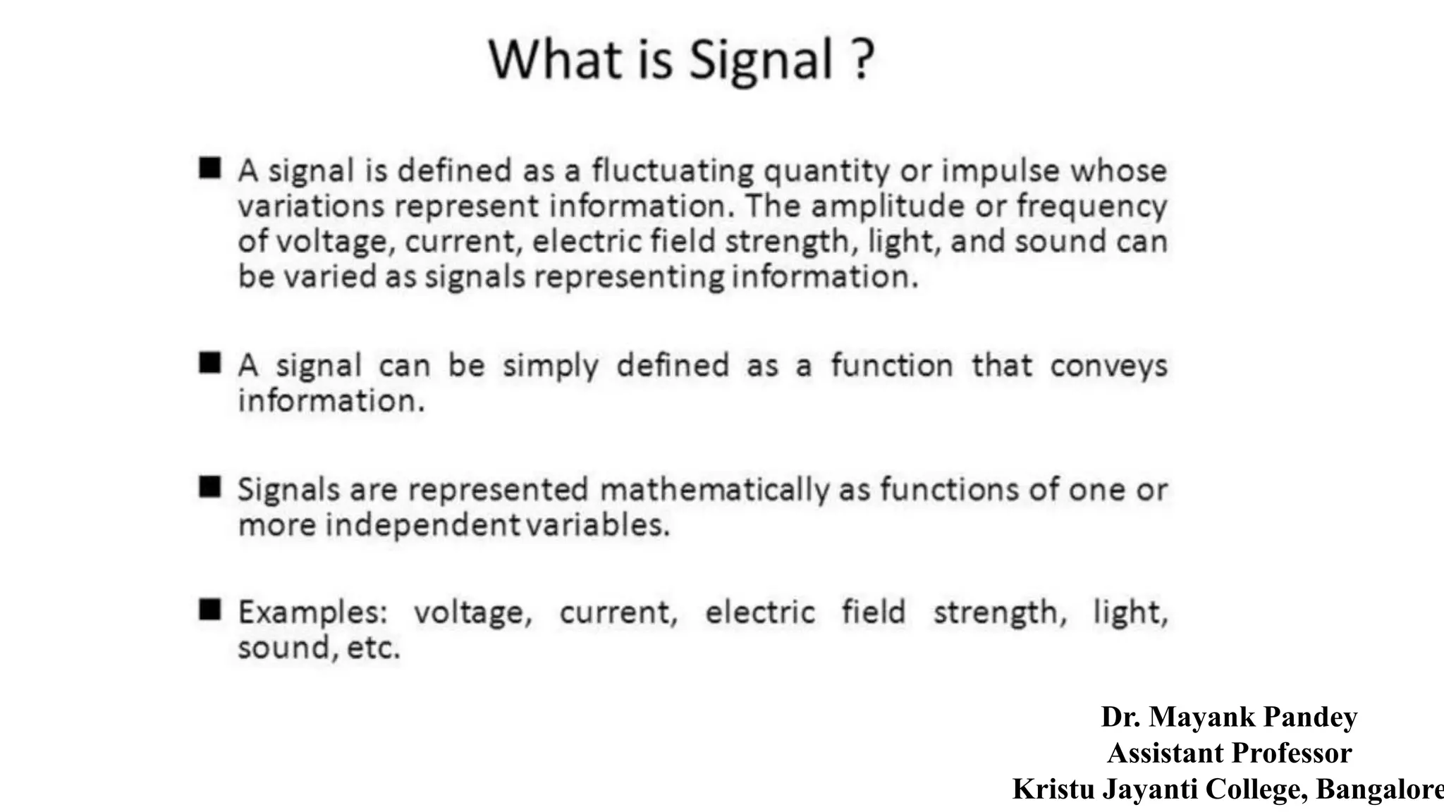 Biosignal: ECG, EEG and EMG | PPT
