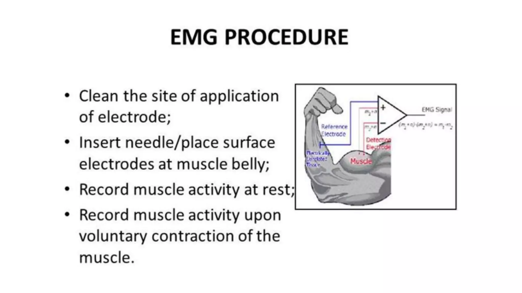Biosignal: ECG, EEG and EMG | PPTX