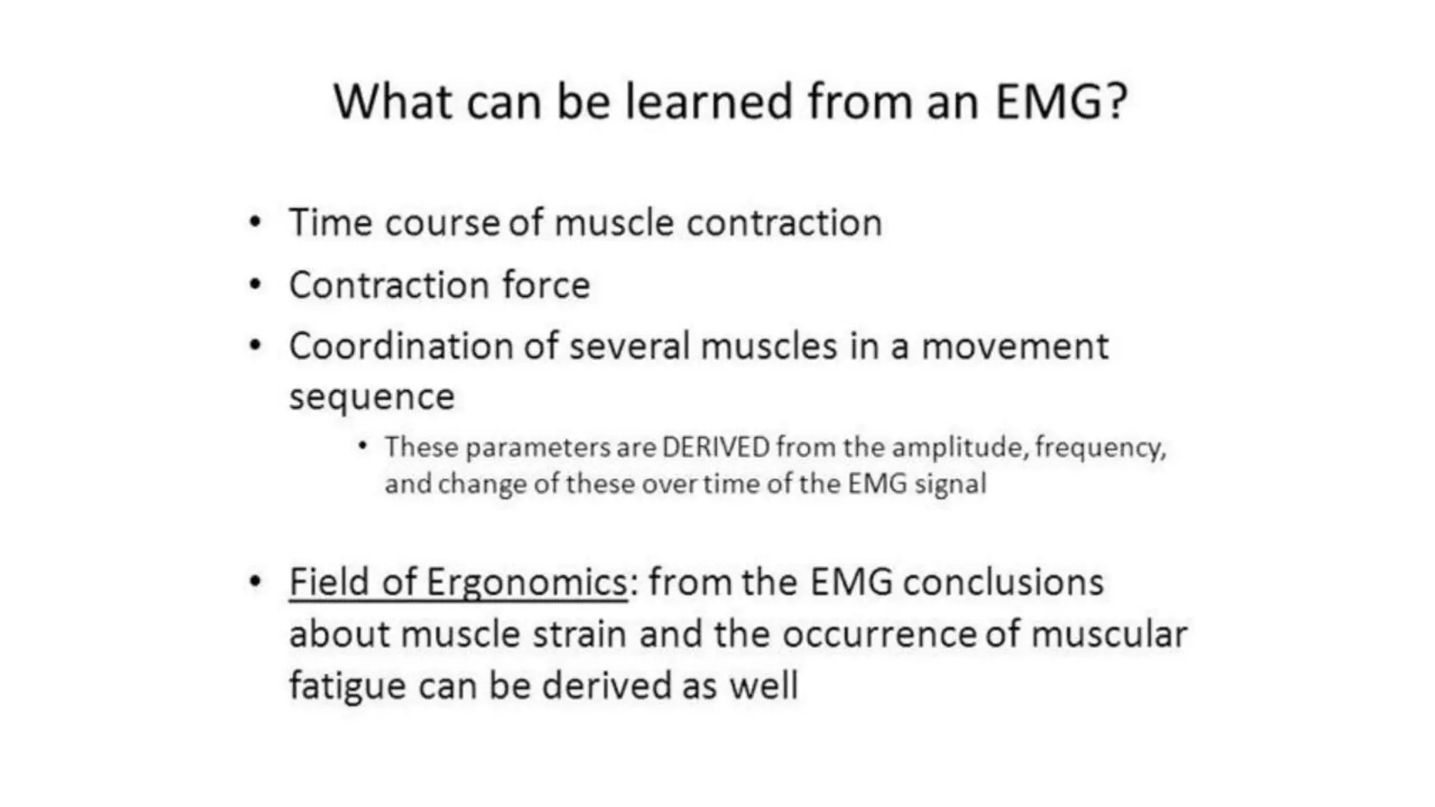 Biosignal: ECG, EEG and EMG | PPTX