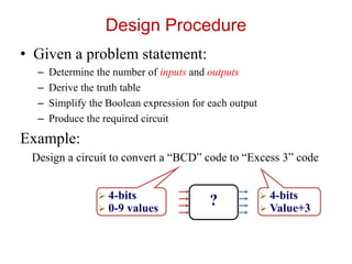 COMBINATIONAL CIRCUITS | PPTX