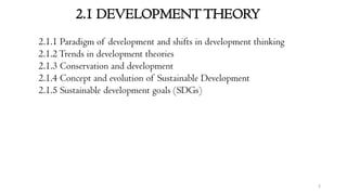 Development theories and approaches | PDF