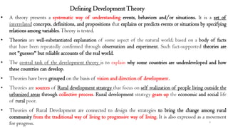 Development theories and approaches | PDF