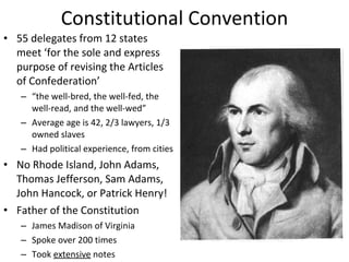 Unit 2 Foundations Of American Government | PPT
