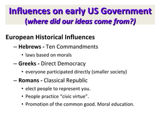 Unit 2 Foundations Of American Government | PPT