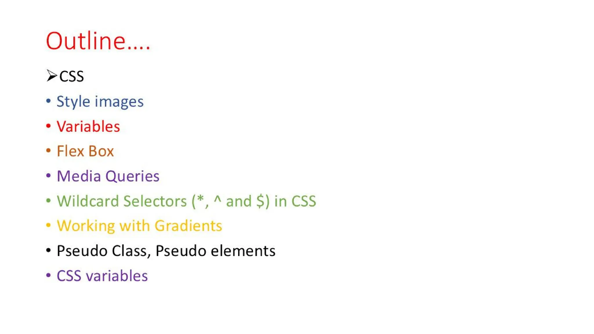 Unit 2 Hypertext Markup Language And Cascading Style Sheets Ppt 