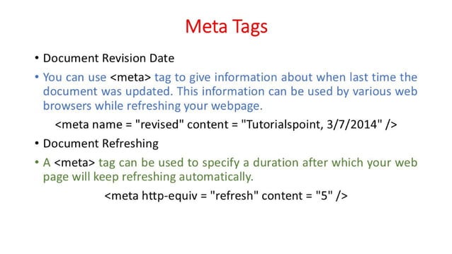 Unit 2 Hypertext Markup Language And Cascading Style Sheets Ppt